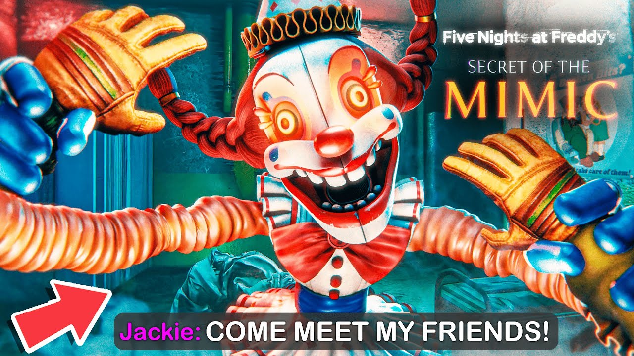 FNAF: Secret of the Mimic is HERE! MEET the NEW ANIMATRONICS! (Demo ...