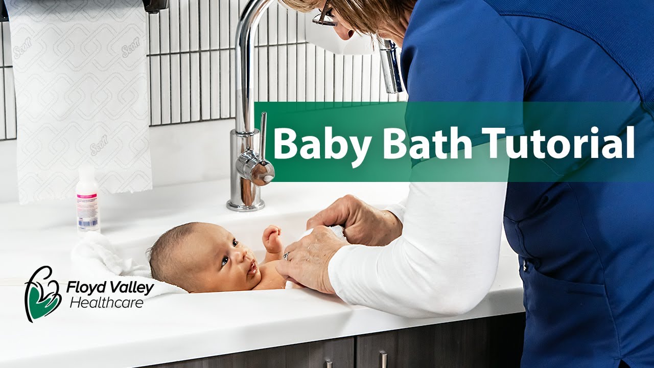 Baby Bath Tutorial - YouTube