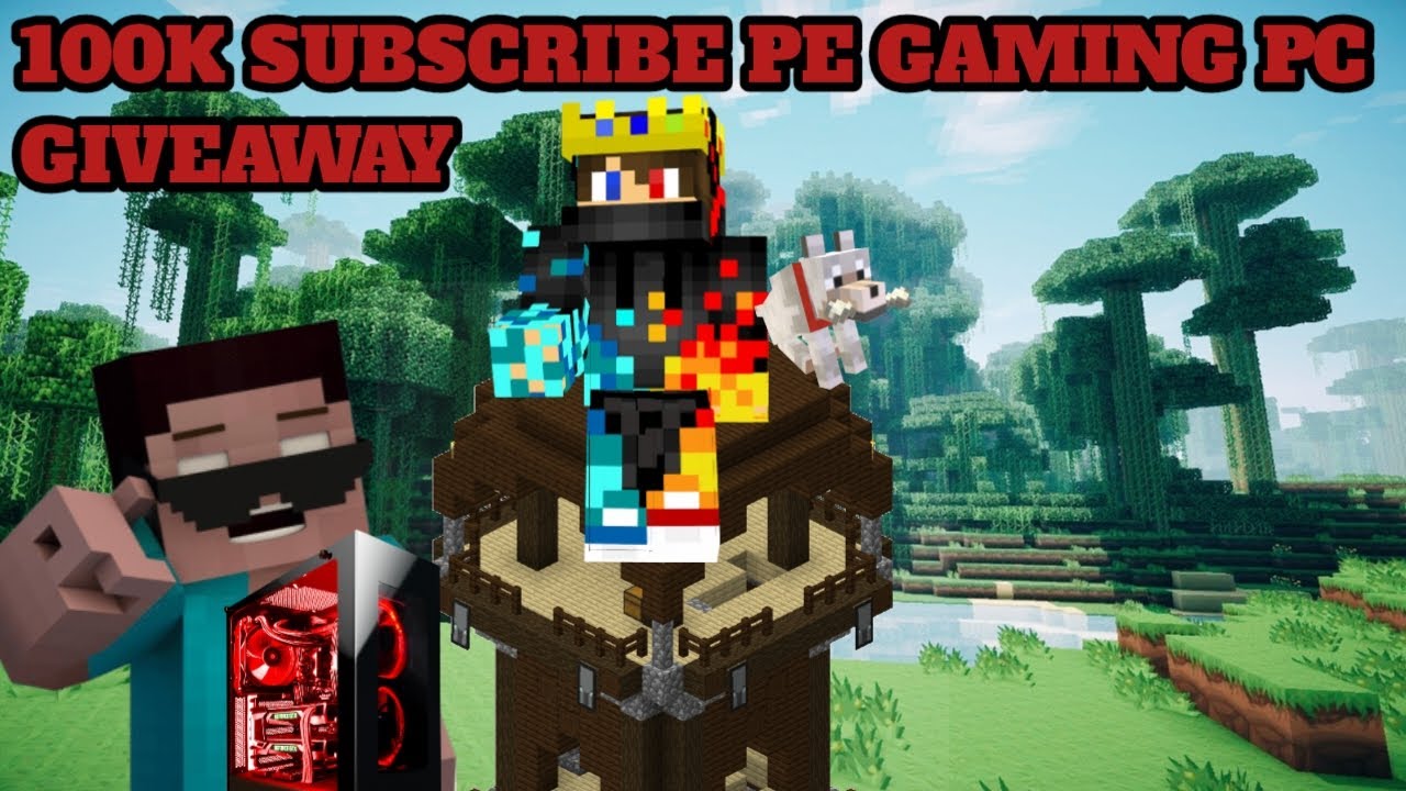 Minecraft Smp Live//Gaming PC Giveaway 😺 Hamsabke Gaming - YouTube