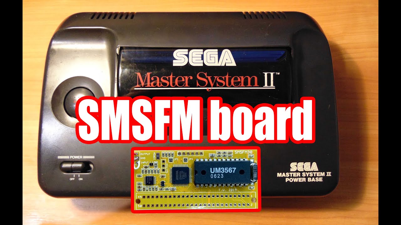 Sega Master System FM board - YouTube