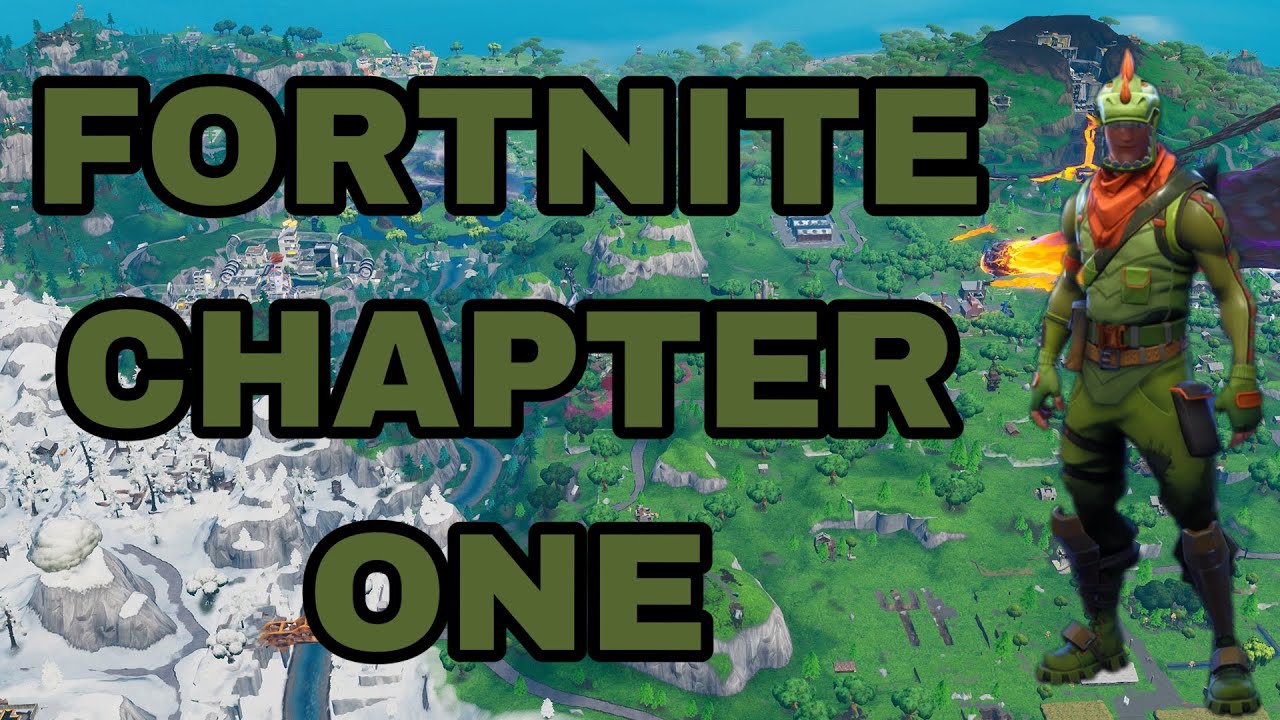 FORTNITE CHAPTER 1 CHALLENGE!! - YouTube