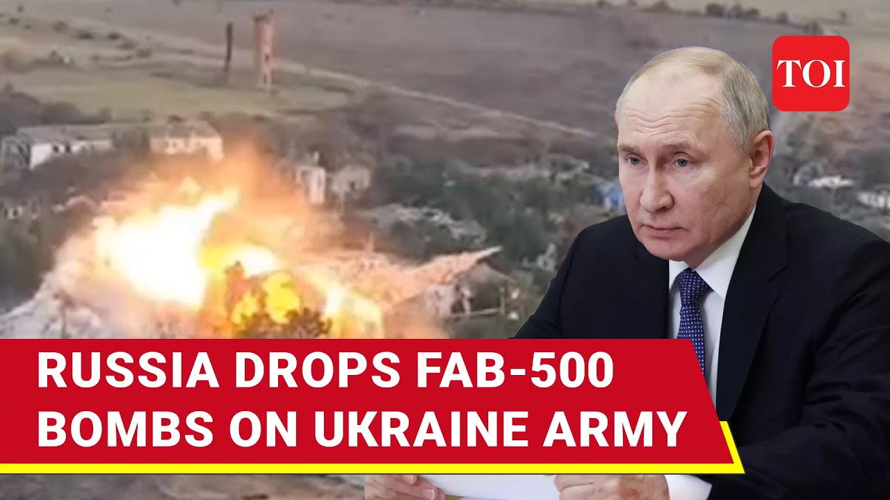 Putin's Forces Blow Up Ukrainian Army's Command Post With FAB-500 Bombs ...