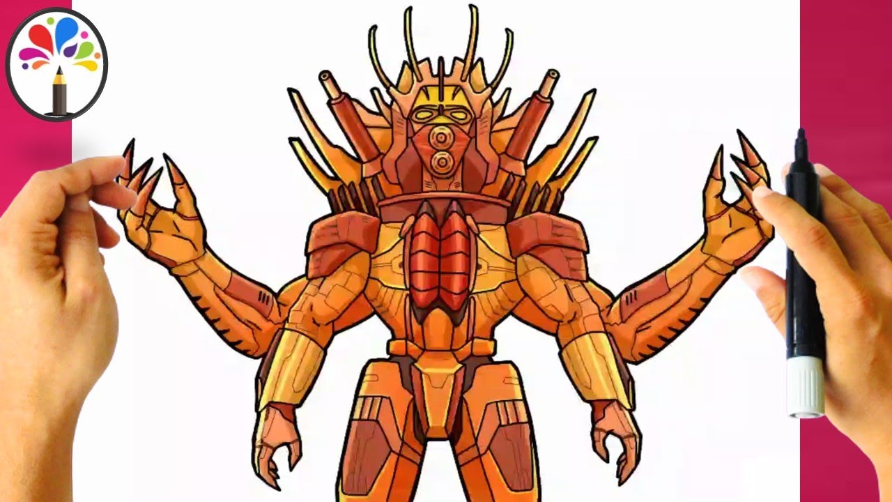 How to Draw New Upgraded Emperor Titan Skibidi Toilet Multiverse - YouTube