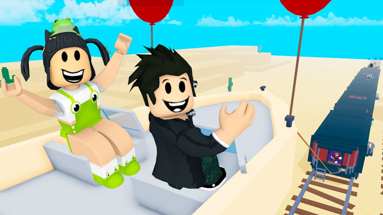 TRENZINHO INFINITO MALUCO | Roblox - The Never Ending Train Ride - YouTube