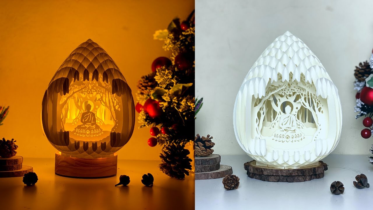 How To Make A Paper Cut Water Droplet Pop up - YouTube