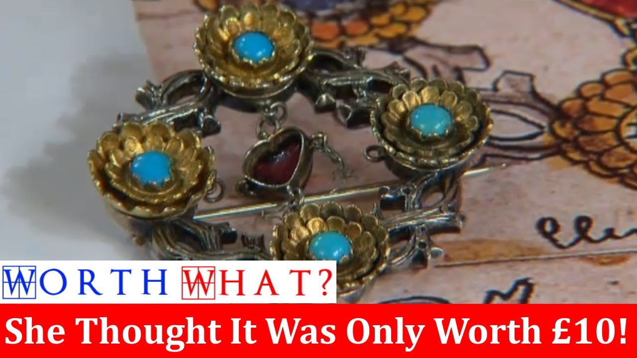 Antiques Roadshow Rare Brooch Discovery - YouTube