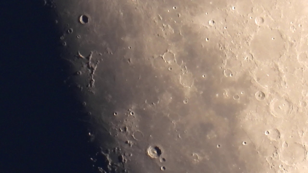 Moon Fly By (Shot with Nikon Coolpix P1000) - YouTube