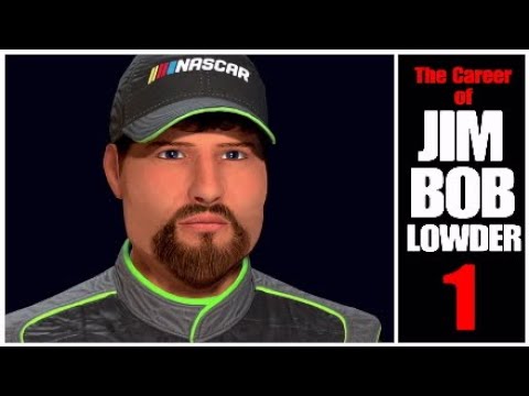 NASCAR HEAT 3 - Career of Jim Bob Lowder - YouTube