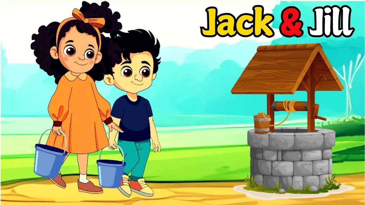 Jack and Jill Went Up the Hill 🎶 | Classic Nursery Rhyme and Kids Song ...