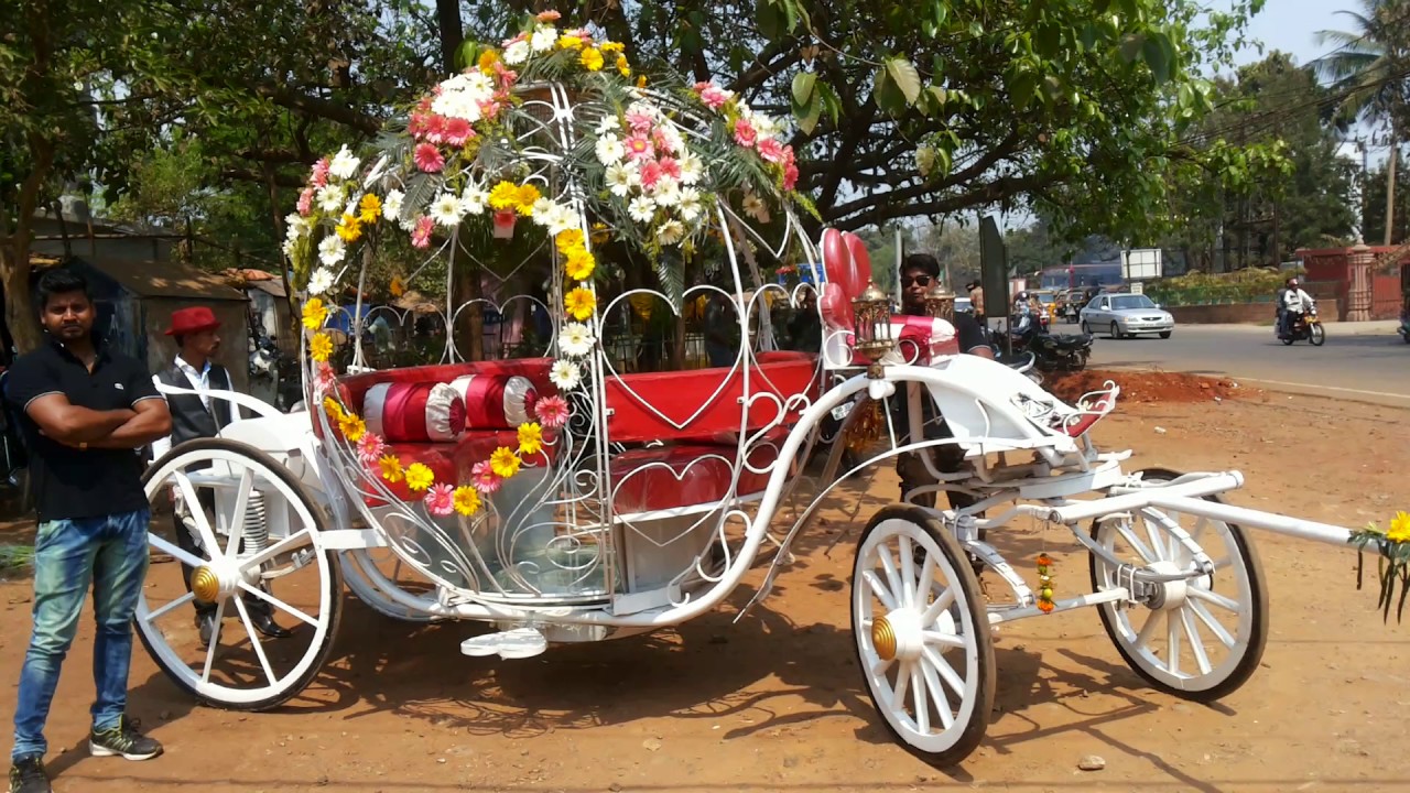 India's 1st Cinderella Carriage 👉🤳Call: 9920931277 (5th Mar 2017) - YouTube