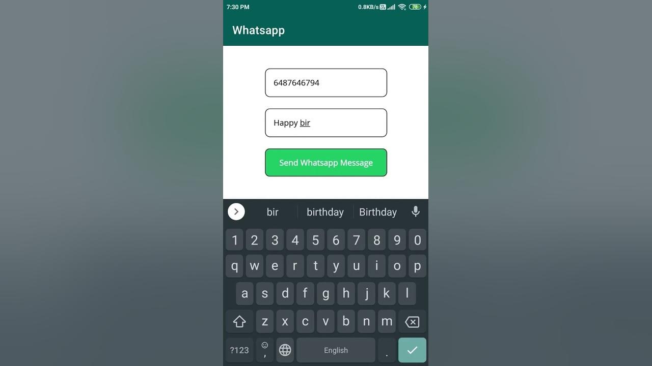 Send Whatsapp Message Maui App Maui Xamarin Xamarinforms Programming Shorts Youtube