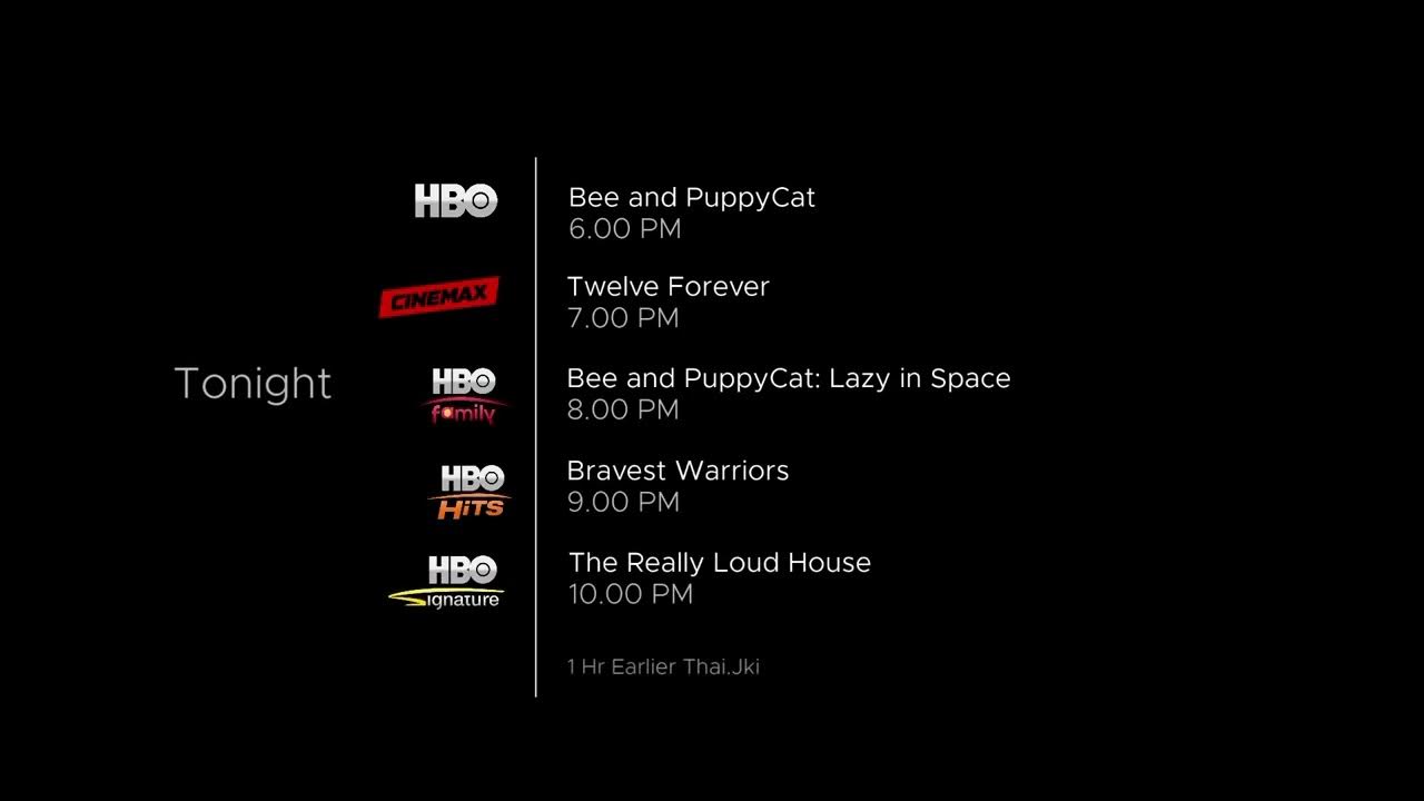 HBO Asia: Tonight Bumper [FANMADE] - YouTube