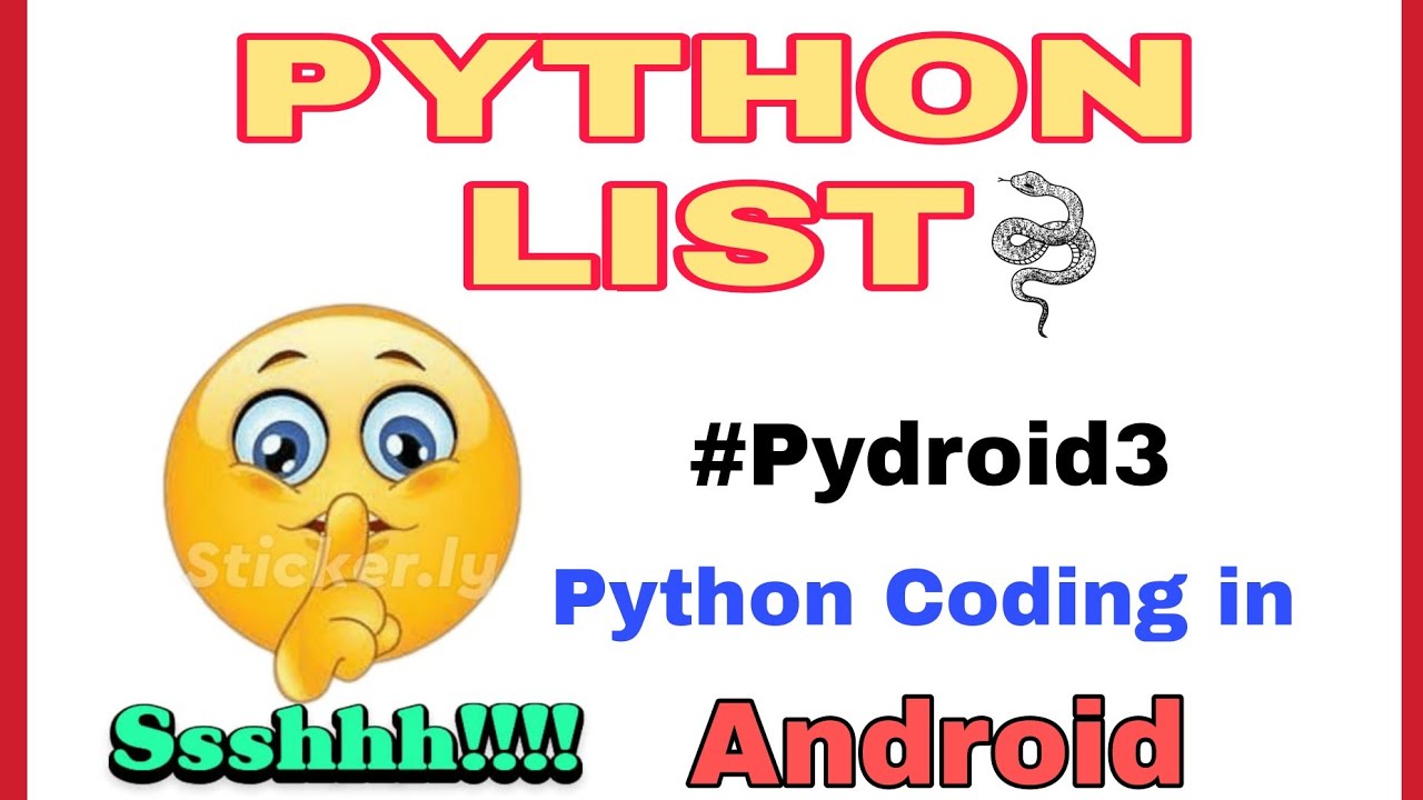 Python 3 On Android Using Pydroid Youtube