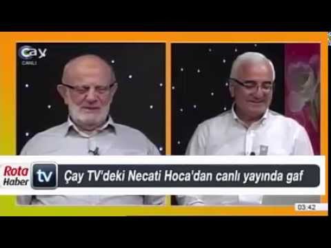 Çay TV'deki Necati Hoca'dan canlı yayında gaf