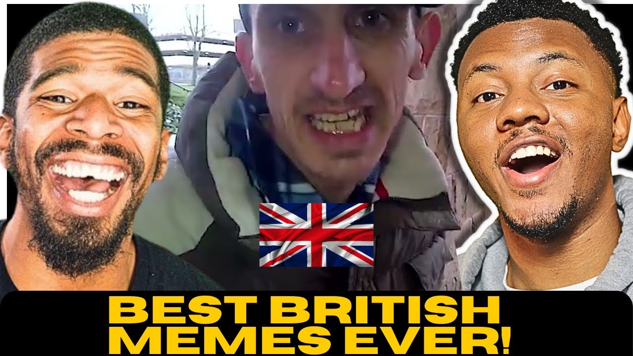 AMERICANS REACT To Best British Memes Ever! #britishhumour - YouTube