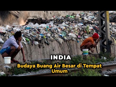 Jadi budaya, Jutaan warga India buang Haj*t di tempat umum.