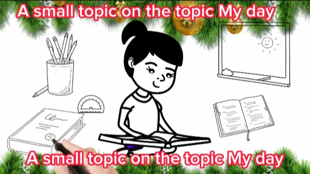 Popular English Conversation Topics/ A small topic on the topic My day ...