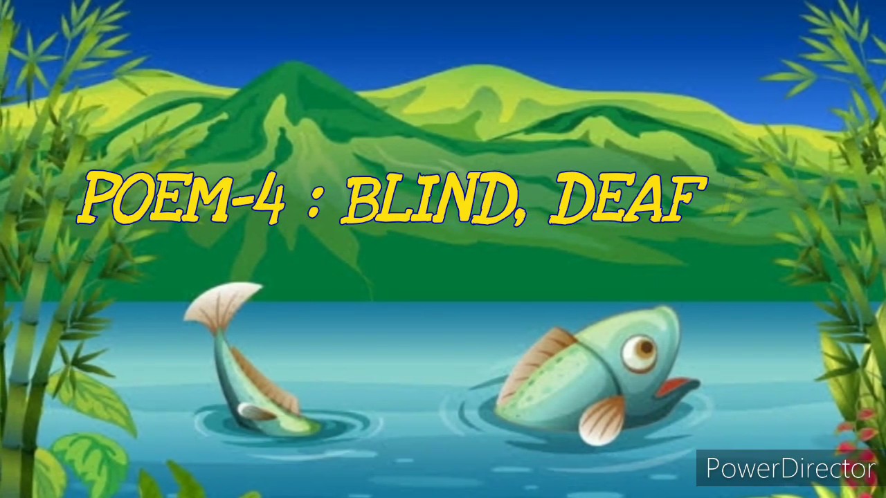 Poem - 4 Blind, Deaf Fish - YouTube