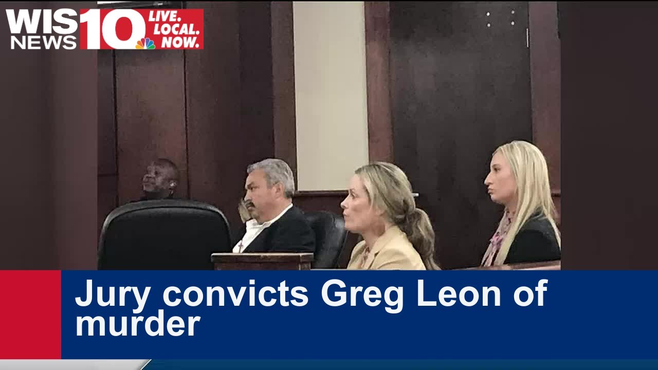 Jury convicts Greg Leon of murder - YouTube