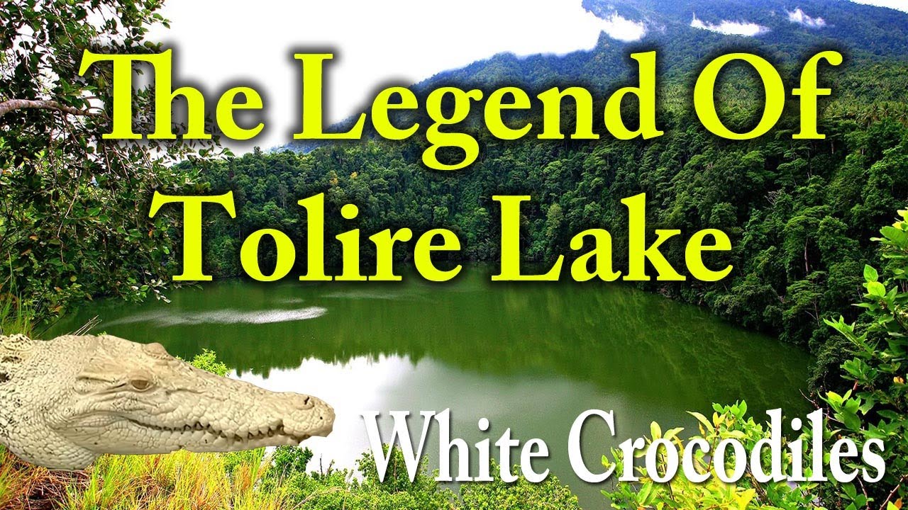 The legend of Tolire Lake. (Danau Tolire) . and White Crocodiles. - YouTube