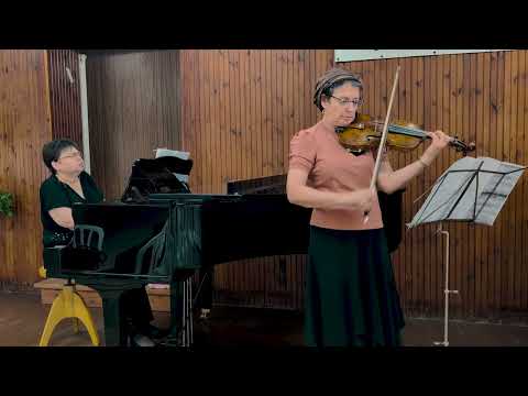 Ernest Bloch - Nigun. Miriam Rapaport & Svetlana Elkun