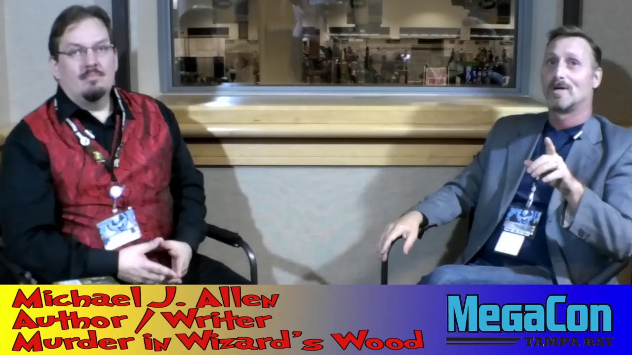 Fantasy Writing with Michael J. Allen MegaCon interview on the Hangin ...
