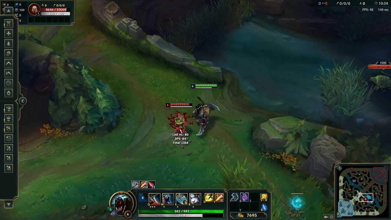 How to use Rengar Q And EmpQ without a lock time - YouTube