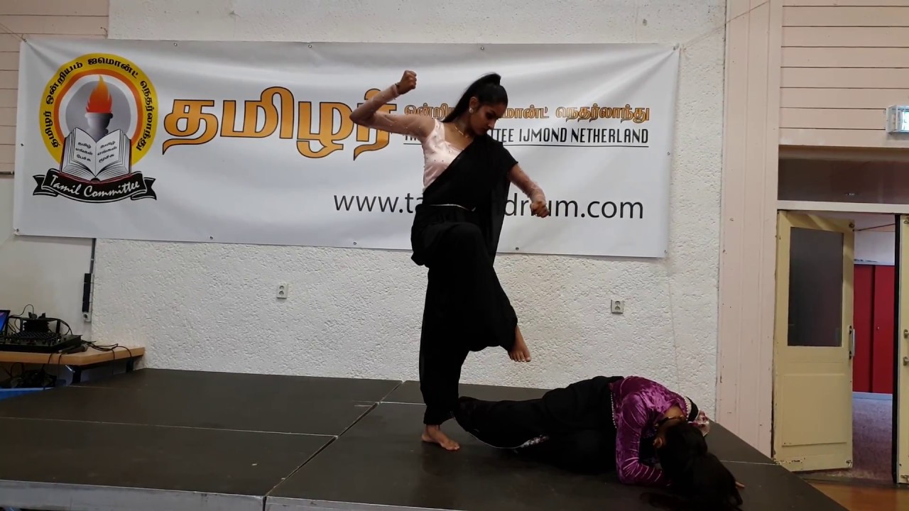 Tamil dance performance 2018 ~ Saraswati poosai 2018 - YouTube