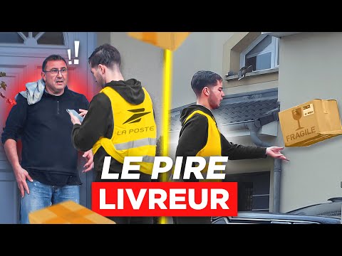 LE PIRE LIVREUR DE COLIS (je casse tout!)