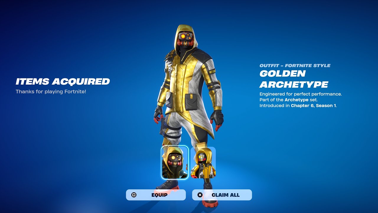 ELITE ARCHETYPE SKIN RELEASE DATE IN FORTNITE ITEM SHOP CHAPTER 5 2023 ...