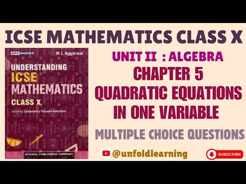 UnderstandingICSE Mathematics Class X 5 Quadratic Equation In One ...