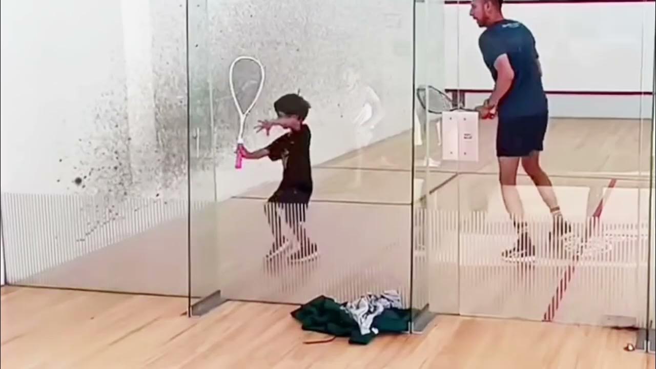 4-YEAR OLD SQUASH PRODIGY! - YouTube