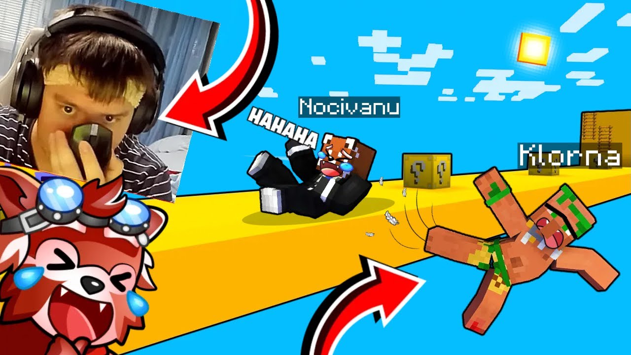 CURSA LUCKY BLOCKS cu KLORNA pe PROVOCARI NEBUNE *Joaca cu Nasul* - YouTube