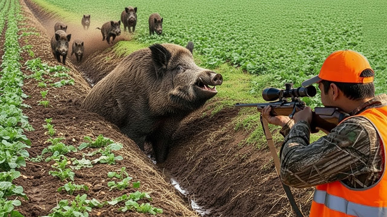 When Boars Attack – Insane Wild Boar Attack Forces Farmers Into a High ...