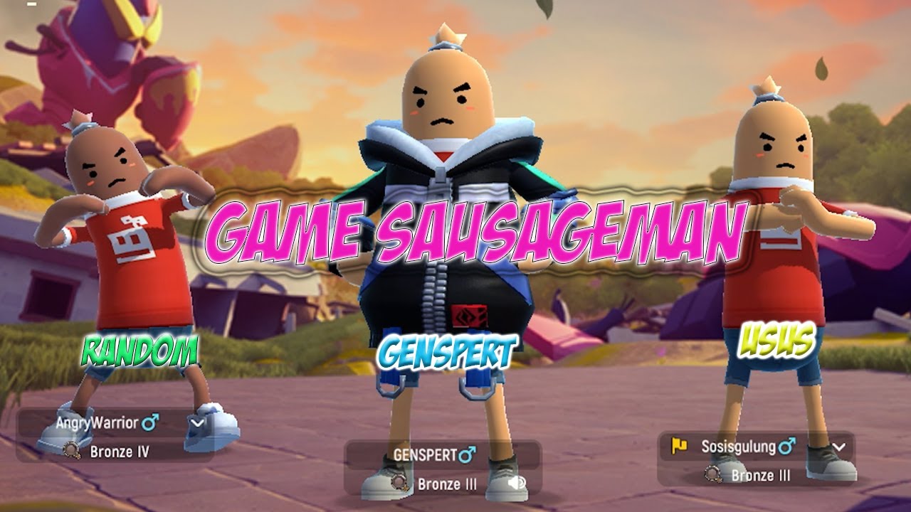 GAME SAUSAGE MAN !!! DARI AWAL HINGGA AKHIR BIKIN NGAKAK SAMPAI ...
