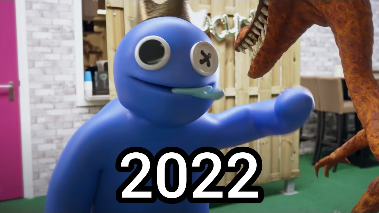 Evolution of Blue Rainbow Friends - YouTube
