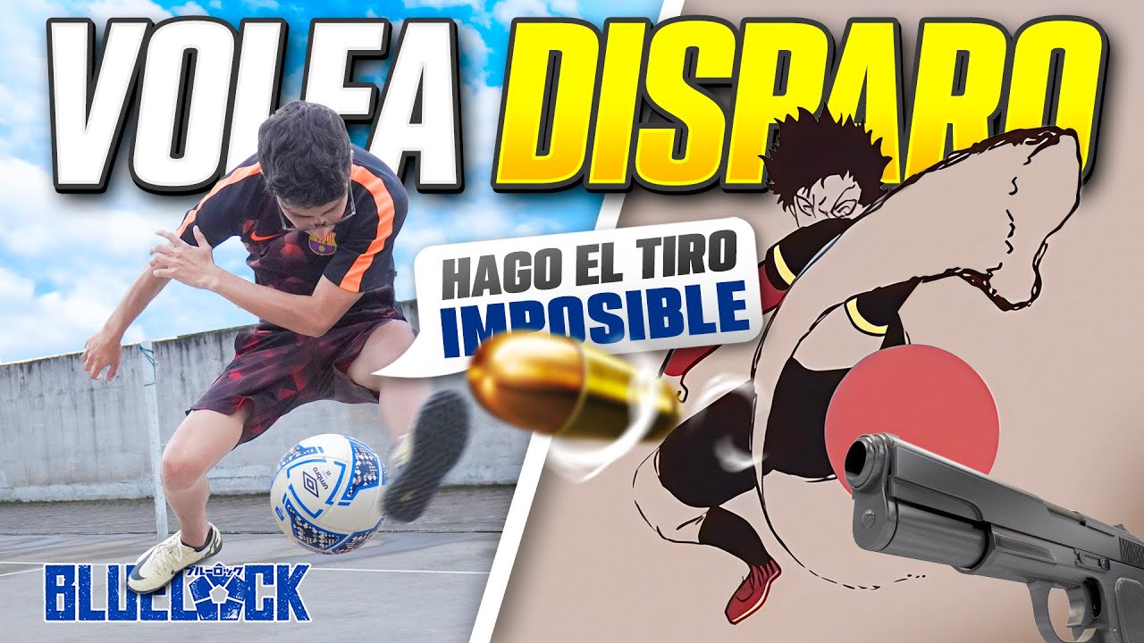 Volea Disparo de Isagi / Imitando jugadas de Bluelock. ⚽️🔥 - YouTube