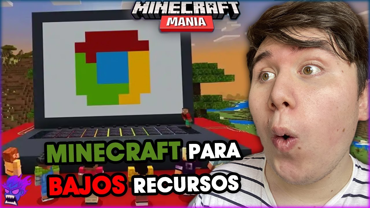 Minecraft Para Bajos Recursos Totalmente Oficial Chule Reacciona A