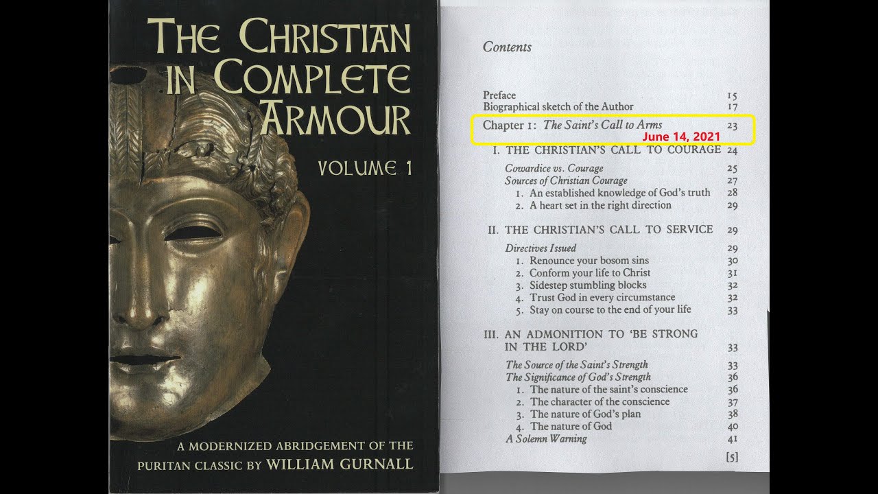 001st Live Reading of William Gurnall's "The Christian in Complete ...