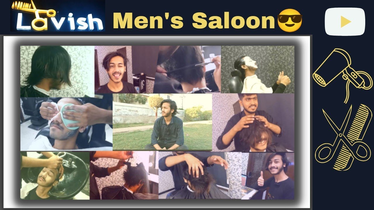Getting Haircut in the Most Expensive Saloon of Karachi 🥰 | Lavish Men ...