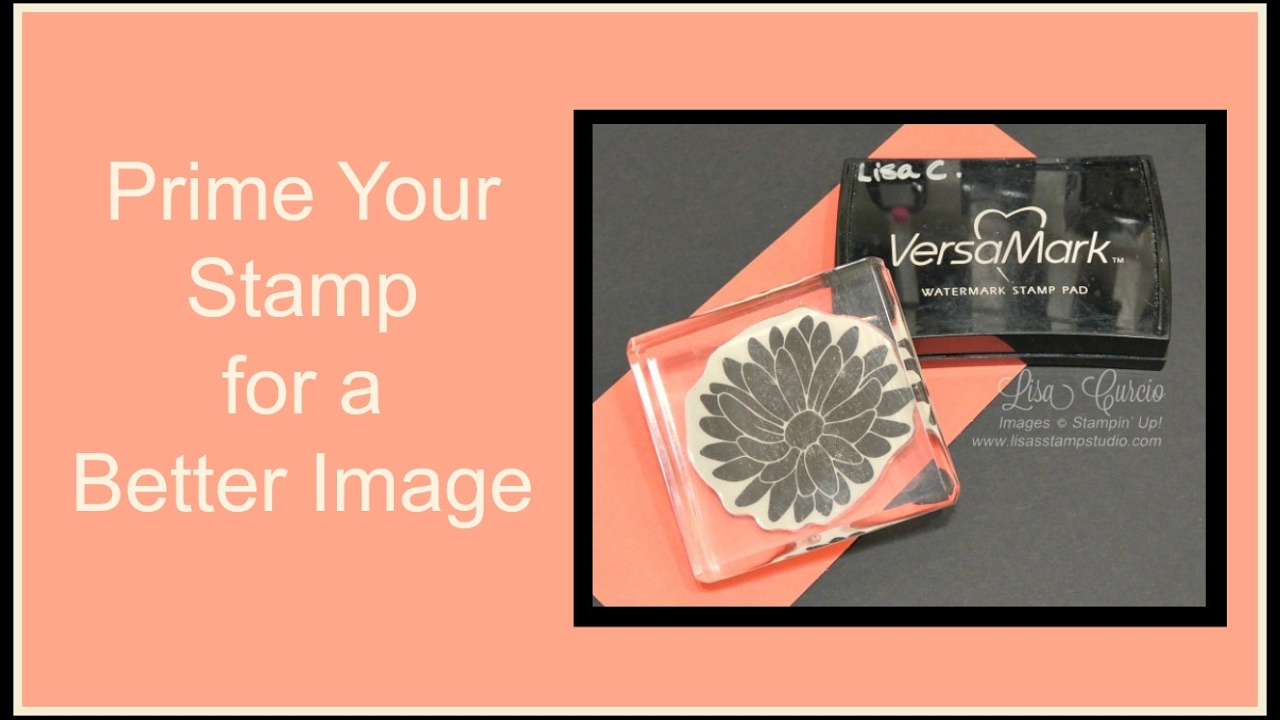 Quick Crafting Tip - Prime Your Stamp for a Better Image - YouTube