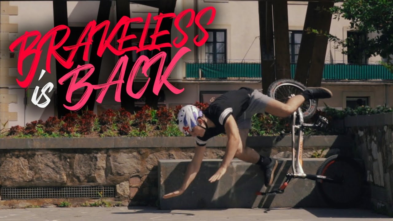 Brakeless Street Trials #3 | I'm back! - YouTube