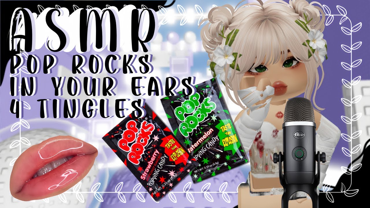 Roblox ASMR ~ pop rocks in your EARS | *INTENSE* | custom {Gen} - YouTube