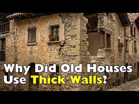Why Did Old Houses Have Thick Walls?