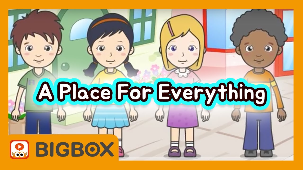 Kids Song with Lyrics and Action | [ A Place for Everything ] [VER 2-10 ...