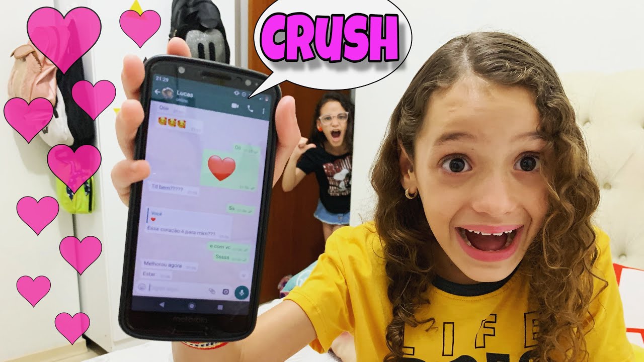 Fingi Ser MinhÃ IrmÃ Para O Crush Dela Youtube