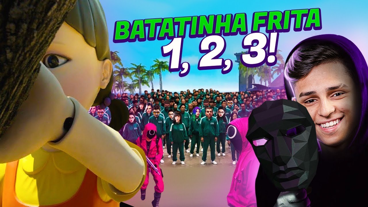 JOGUEI BATATINHA FRITA 1, 2, 3 COM INSCRITOS!! - YouTube