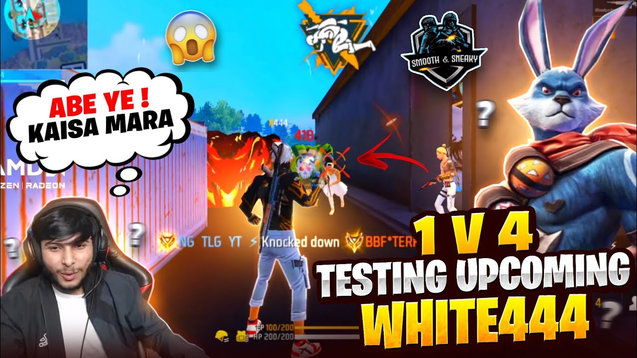 TESTING UPCOMING WHITE444 😱 : SMOOTH444 🔥 || TO JOIN NONSTOP GAMING ...