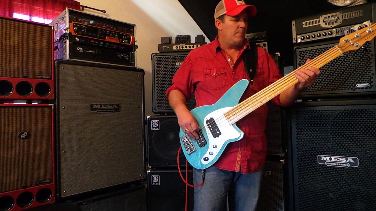 Bass Groove - Reverend 20th Anniversary Mercalli 5 - Andy Irvine - YouTube