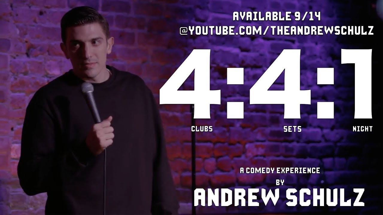 4:4:1 ANDREW SCHULZ COMEDY EXPERIENCE TRAILER 1 - YouTube